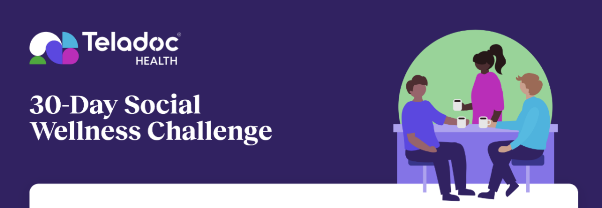 30-day social wellness challenge